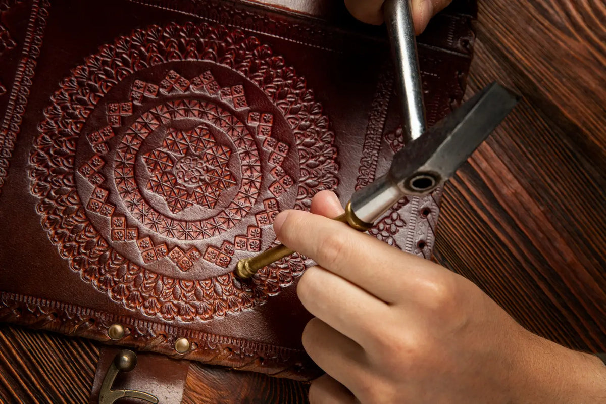 Moroccan Leather Craftsmanship - SwiqatCraft Store – SWIQAT CRAFTS